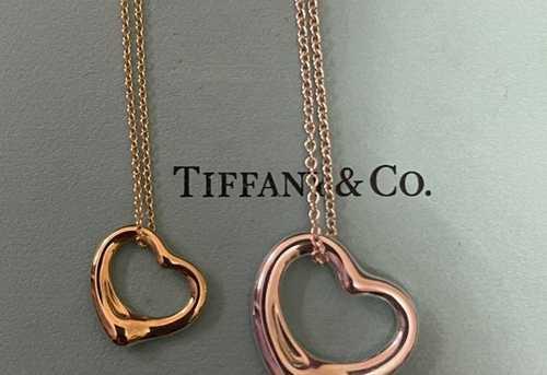 Подвески Tiffany золото серебро онигинал