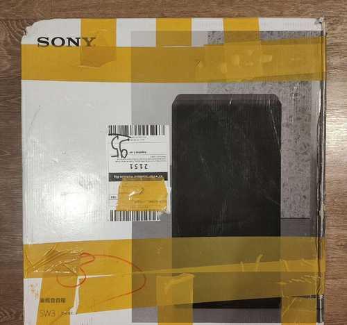 Беспроводной сабвуфер sony SA-SW3