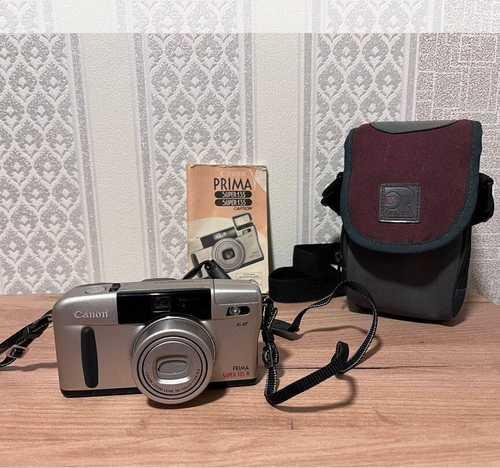 Пленочный фотоаппарат canon prima super 135