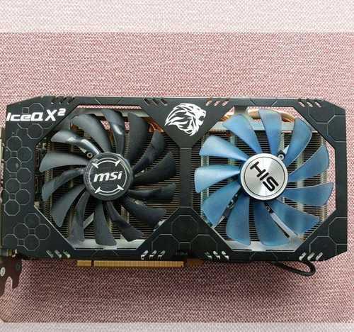 Нерабочая видеокарта rx580 8gb HIS