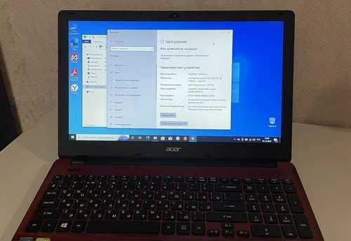 Ноутбук Acer aspire e15