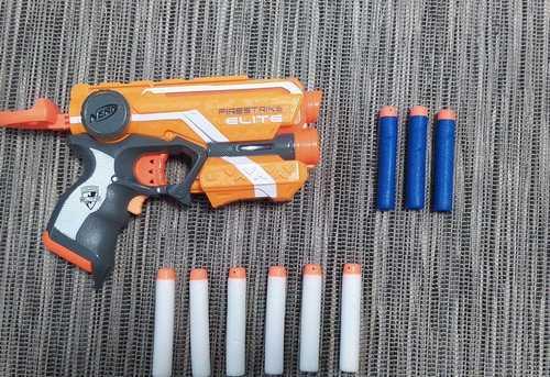 Nerf firestrike elite со световым прицелом