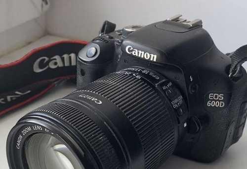 Продаю фотоаппарат Canon EOS 600D