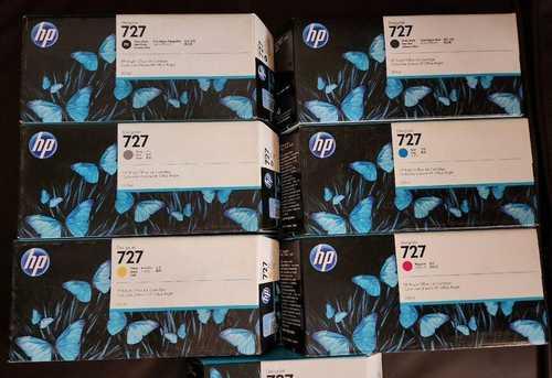 Оригинальные картриджи HP 727 (300 мл)