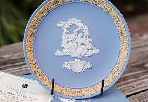 Wedgwood тарелка «Мой Валентин», Англия, 1989 год