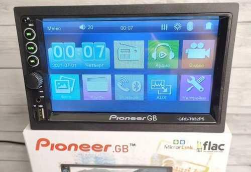 Автомагнитола Pioneer 2Din с Bluetooth 55w