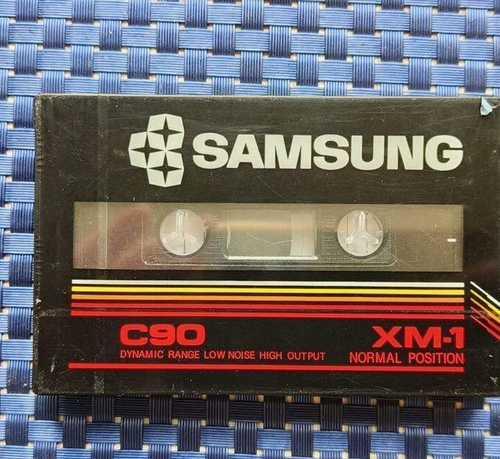 Аудиокассета samsung C-90 хм-1 Made in Korea