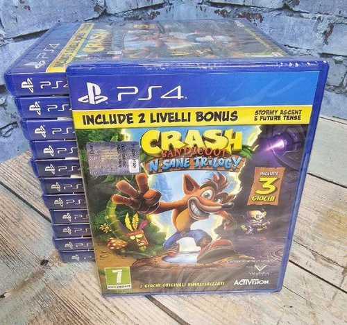 Crash bandicoot n sane trilogy ps4