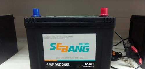 Аккумулятор Sebang 85 Ah (Корея)