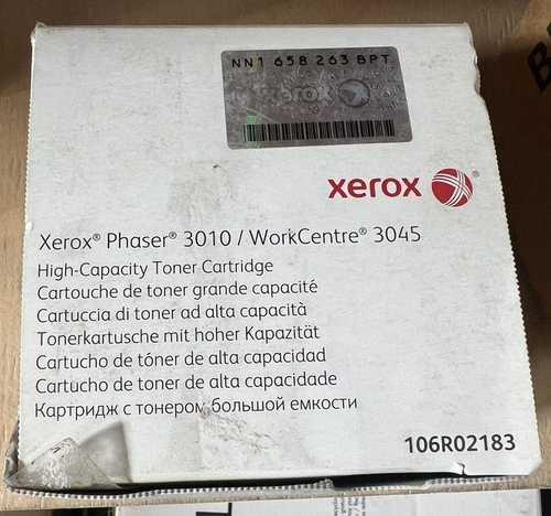 Xerox Toner Cartridge WorkCentre 3045, 106R02183