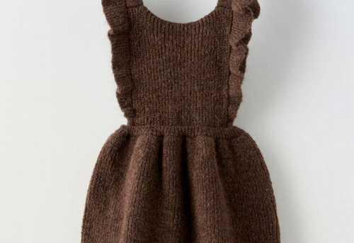 Новая трикотаж юбка сарафан Zara kids, 110, 116