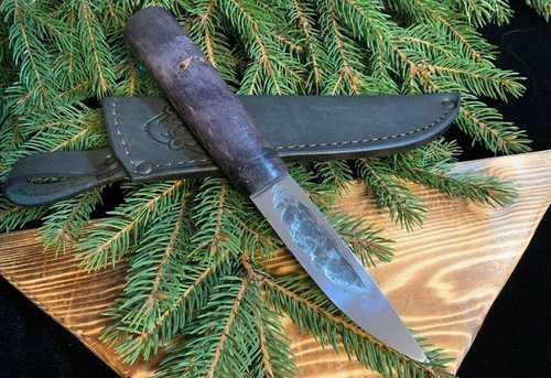 Якутский нож сталь кованая Х12мф