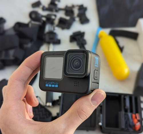 Экшн камера gopro hero 11 black + комплект