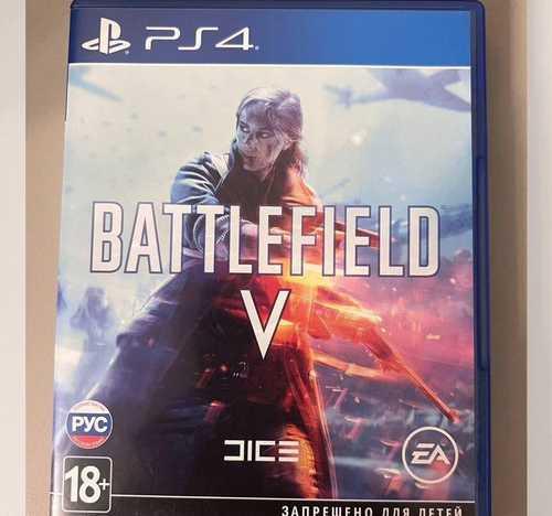 Battlefield 5 ps4 диск