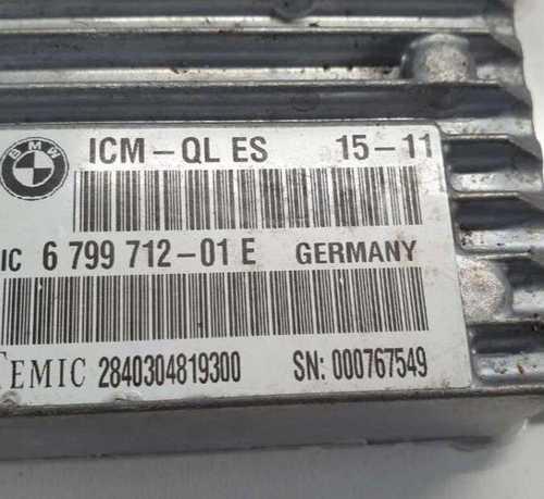 Блок управления ICM BMW 5 F10/F11/GTF07 2012г. 679