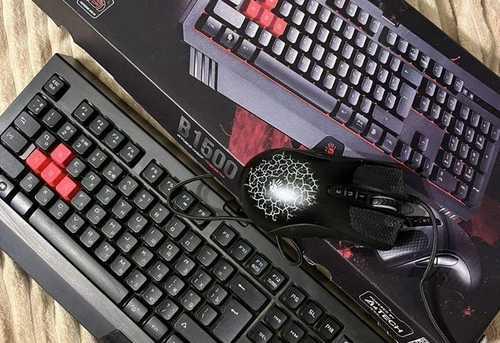 Игровая клавиатура и мышь Bloody B1500