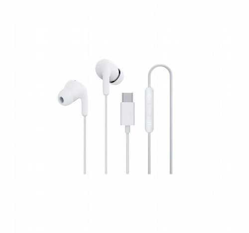 Наушники Type-C Earphones White