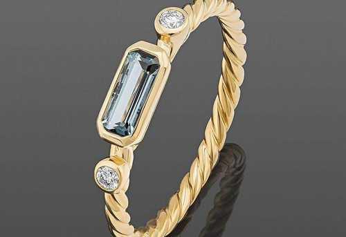 Золотое кольцо от Ювелирного бренда David Yurman
