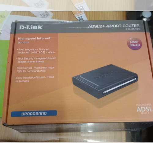 Модем adsl D-Link 2540