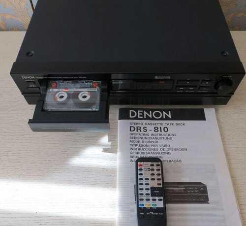 Топовая 3х головочная кассетная дека Denon DRS-810