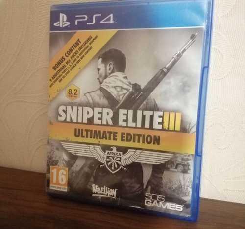 Sniper elite 3 ultimate edition ps4