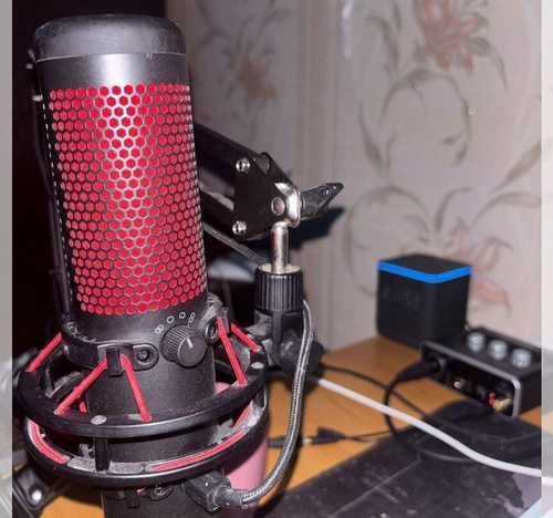 Микрофон hyperx quadcast s