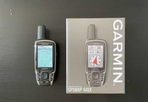 Garmin GPSmap 64sx + карта РФ