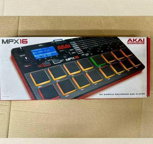 Сэмплер/Грувбокс akai MPX16