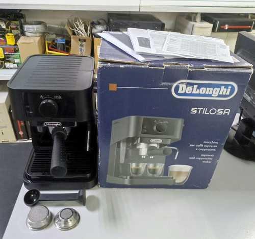 Кофеварка рожковая DeLonghi Stilosa EC230.BK