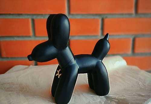 Статуэтка собачки надувной шарик из гипса