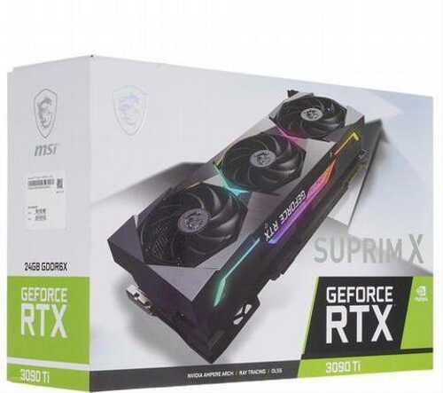 Новая видеокарта RTX 3090TI Msi SuprimX(под заказ)