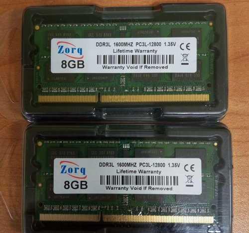 Планки памяти DDR3L для ноутбука