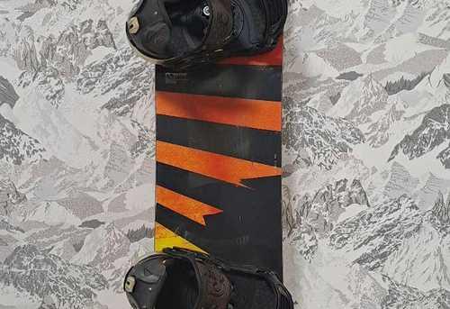 Сноуборд Rome Sds 155cm+крепления Rogeregger