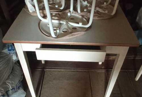 Кухонный стол и стулья бу IKEA