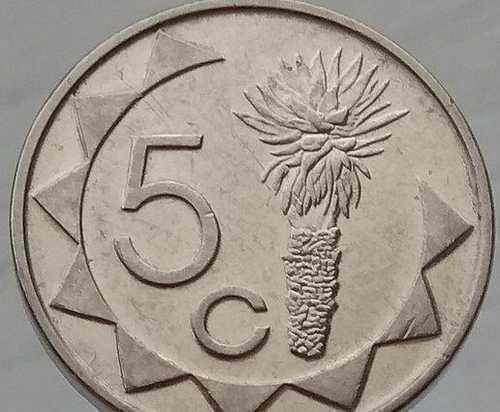 Набор монет Намибии-5 штук
