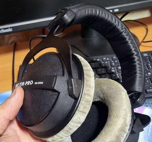 Студийные наушники beyerdynamic dt 770 pro 80 ohm