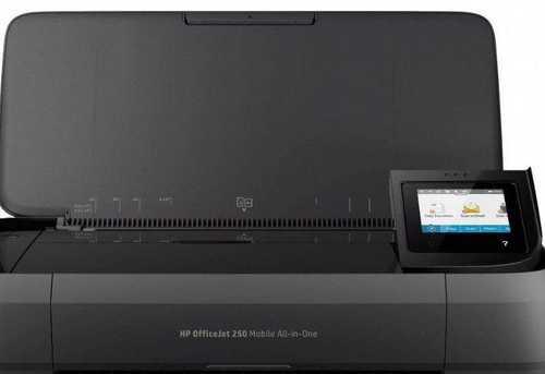 Мфу струйное HP OfficeJet 250 Mobile, цветн., A4