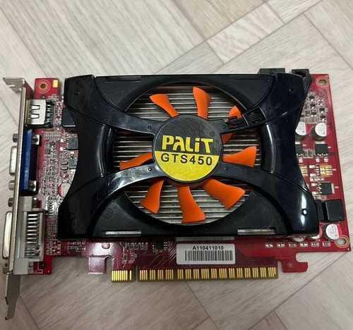 Видеокарта Palit GeForce GTS 450