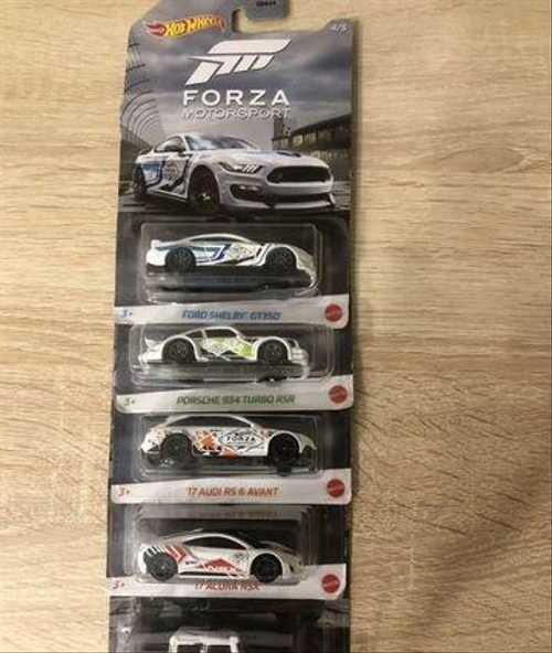 Hot wheels forza motorsport полный сет