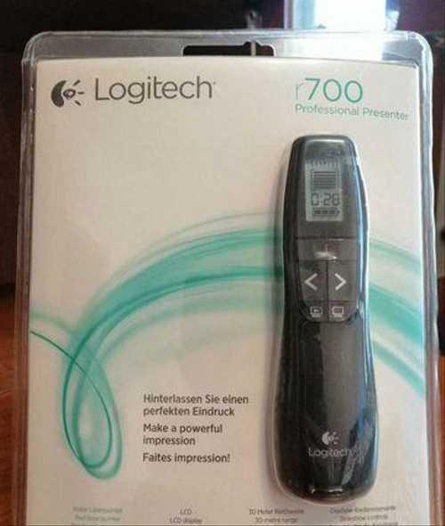 Презентер Logitech Professional Presenter R700