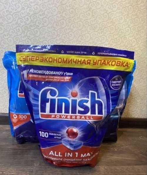 Таблетки Finish для посудомоечной машины 100шт