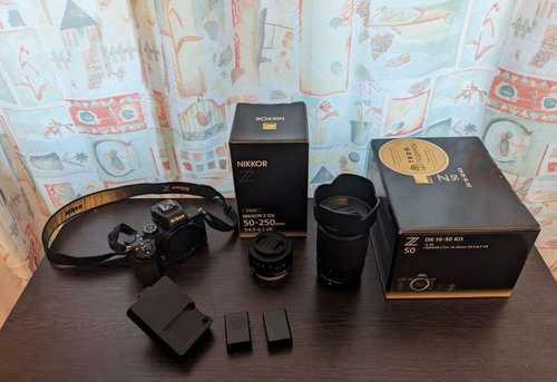 Комплект Nikon Z50 kit 16-50mm, 50-250mm