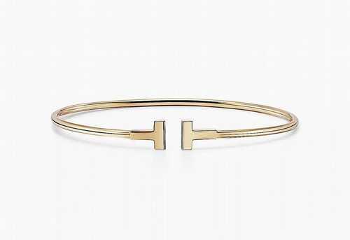 Tiffany T Wire браслет золотой оригинал выкуп 16.1