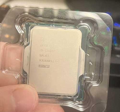 Процессор intel core i3 12100f