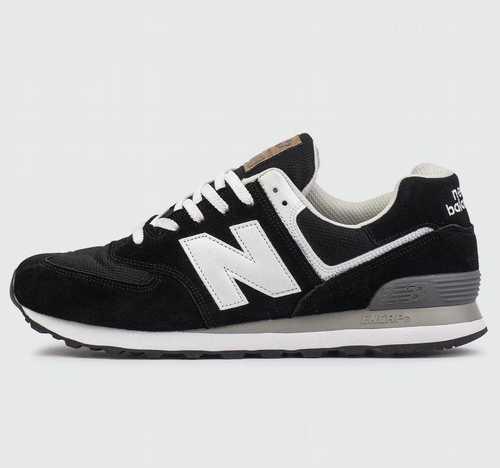 Кроссовки New Balance 574 Wmns Black / White (арт. 23572)