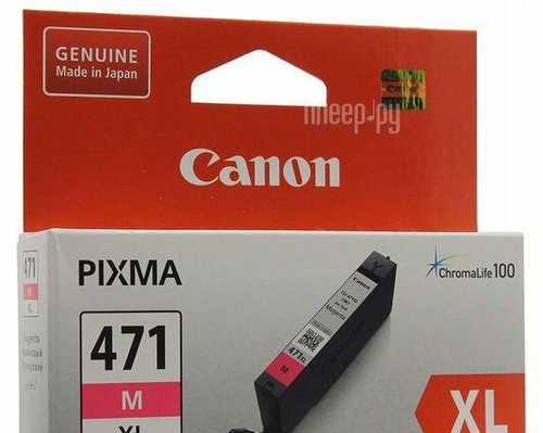 Canon CLI-471M XL Magenta для MG5740/MG6840/MG