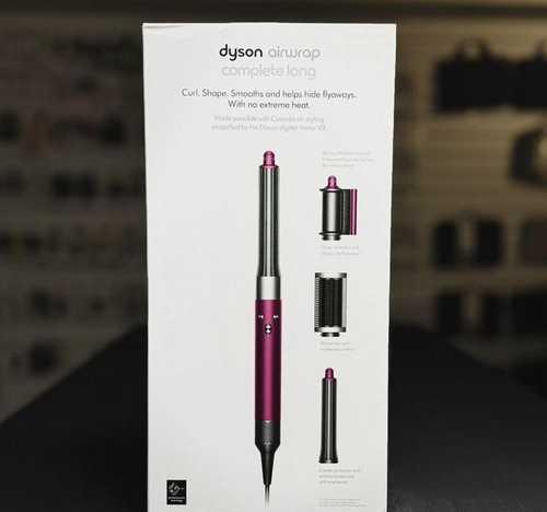 Стайлер Dyson AirWrap Complete Long HS05 Fuchsia