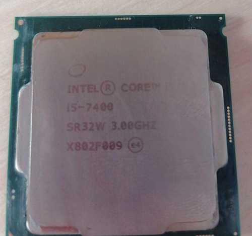 Intel core i5-7400