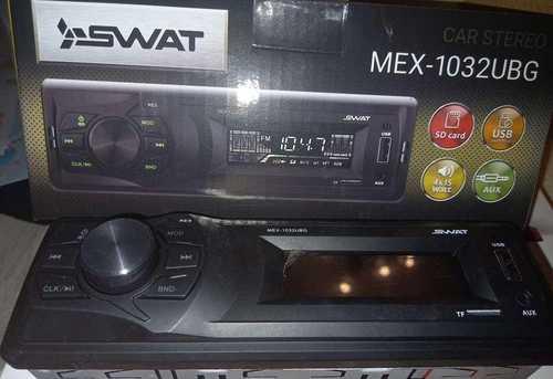 Автомагнитола Swat MEX-1032UBG idin 4x15Вт