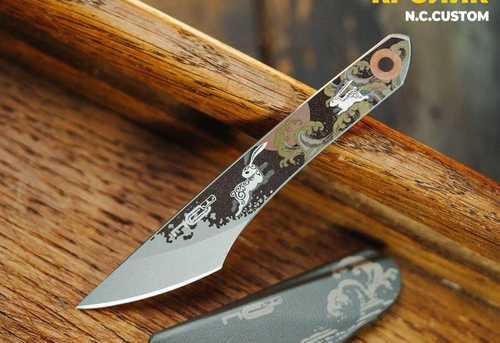 Нож N.C.Custom киридаши Кролик